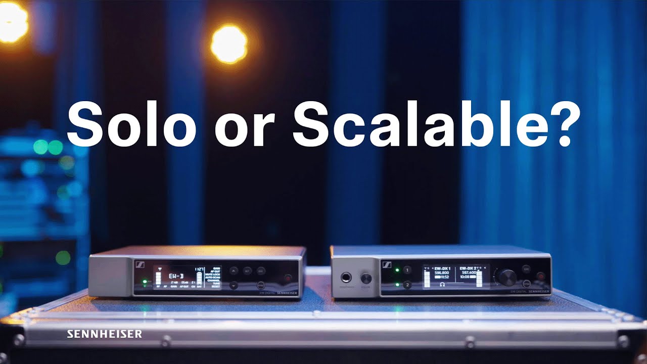 EW-D vs. EW-DX: Which Sennheiser Wireless System Is Right for You? | Sennheiser