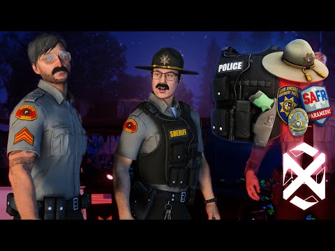 ONX RP FiveM Police, EMS Custom Clothing Pack Trailer