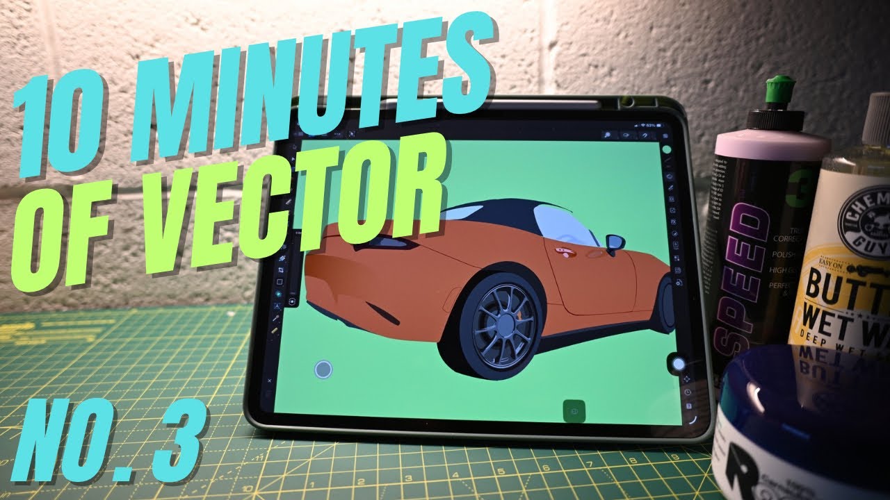 Vector Tracing in Affinity Designer - #003 Adding Silhouetted Interior Details and I Get R222 Wax