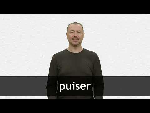 English Translation of “PUISER” | Collins French-English Dictionary