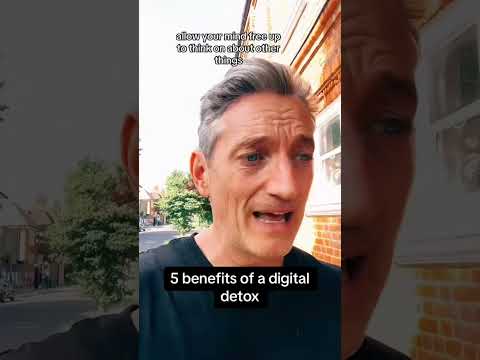 5 benefits of a digital detox #midlifecoach #digitaldetox #happiness