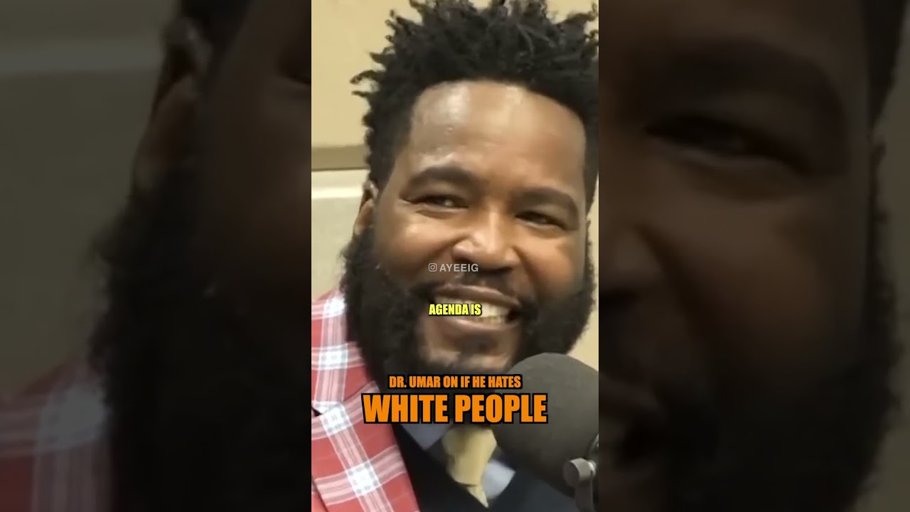 #DrUmarJohnson On If He Hates White People #shorts
