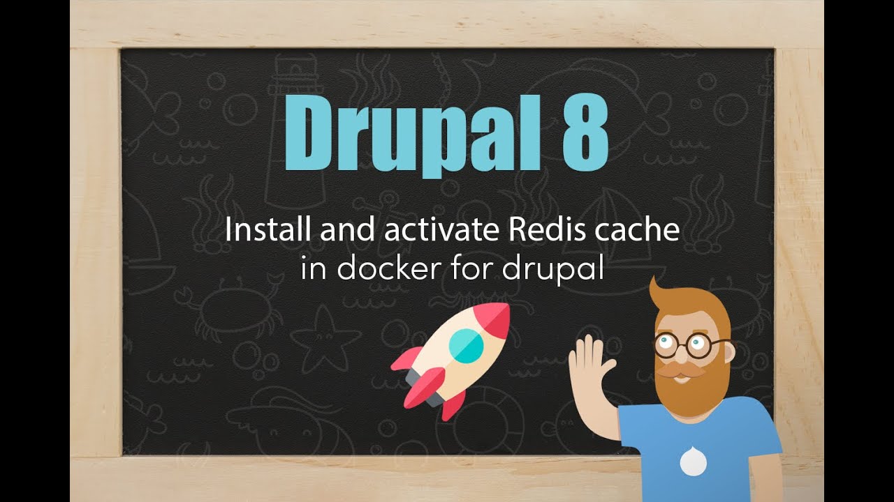 Install and activate redis cache in docker4drupal