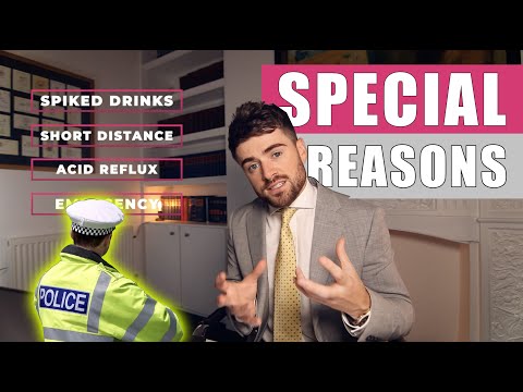 Drink Driving Special Reasons - Swerve the Ban!