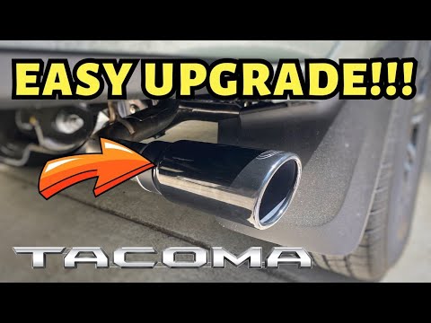 Toyota Tacoma OEM Exhaust Tip Upgrade 2016-2023