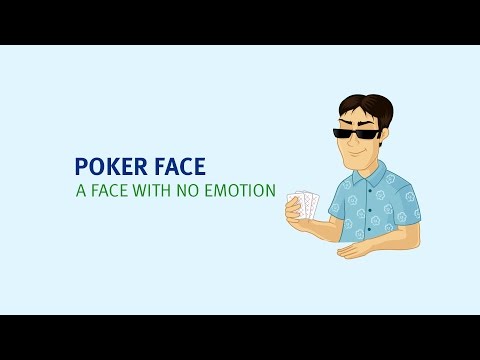 Poker face meaning | Learn the best English idioms