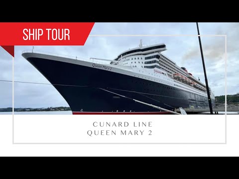 Queen Mary 2 ~ Cunard Line. Full Ship Tour - inc Inside Cabin 5224, filmed July 2024