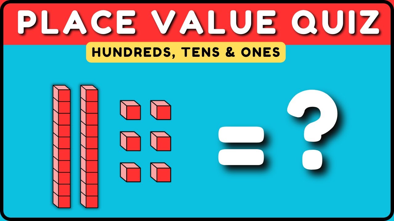 Hundreds, Tens & Ones Quiz | Place Value Game for Kids