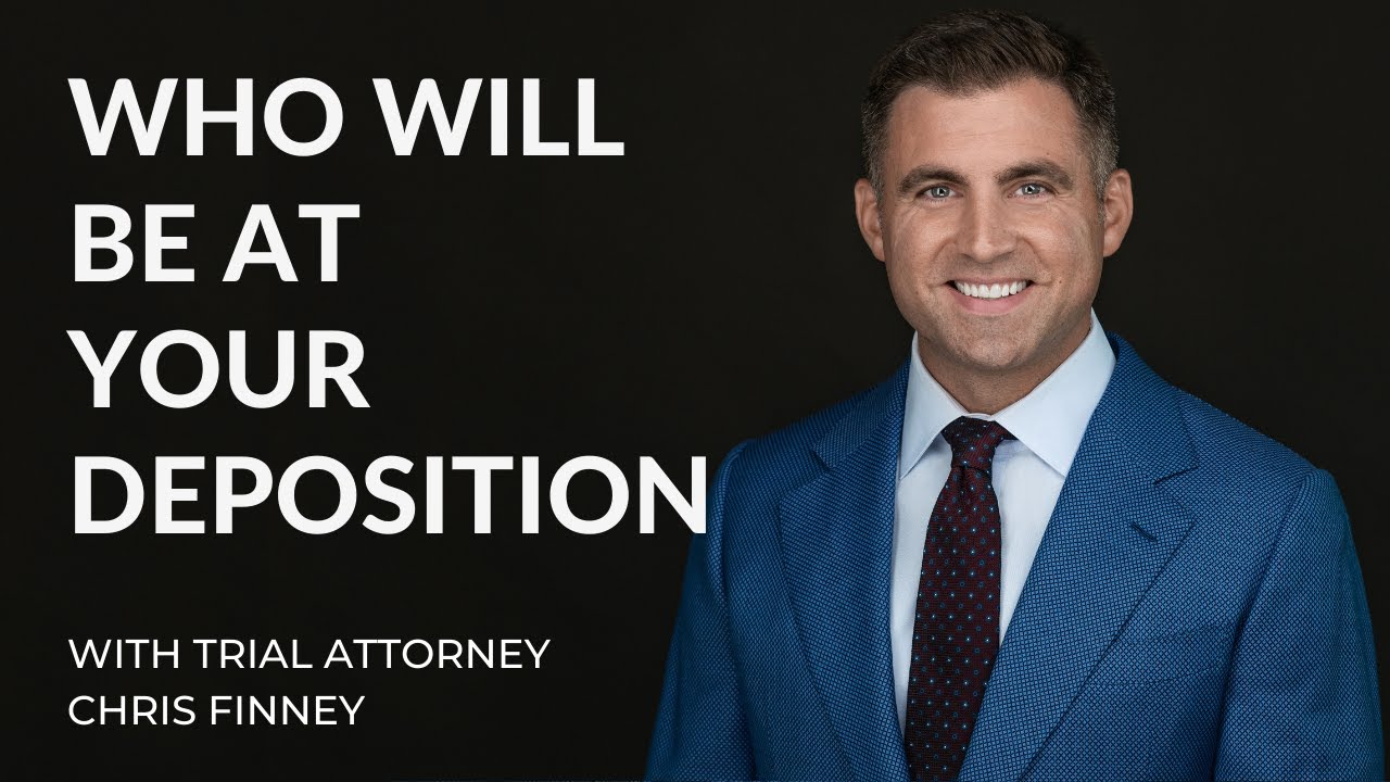 Who Can I Expect to be Present at my Deposition? | St. Louis Personal ...