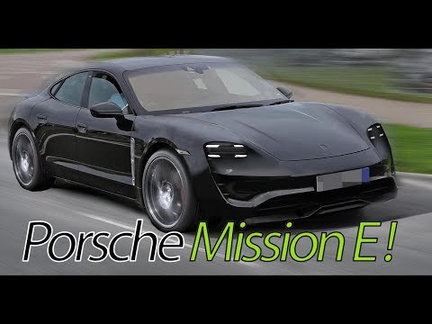 Production Porsche Mission E Rendered Based on Spyshots Looks Spot On ...