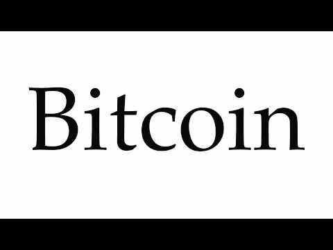How to Pronounce Bitcoin