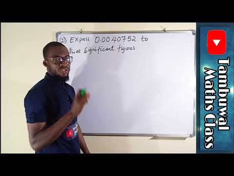 NECO 2020 Question 2 | Significant Figures