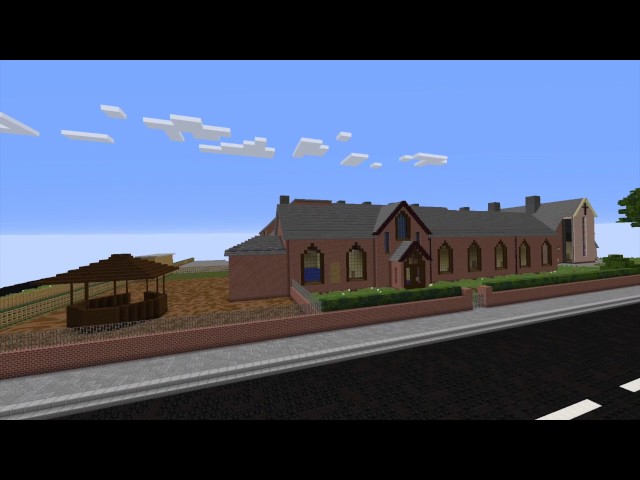 School built to scale using actual blueprints Minecraft Map