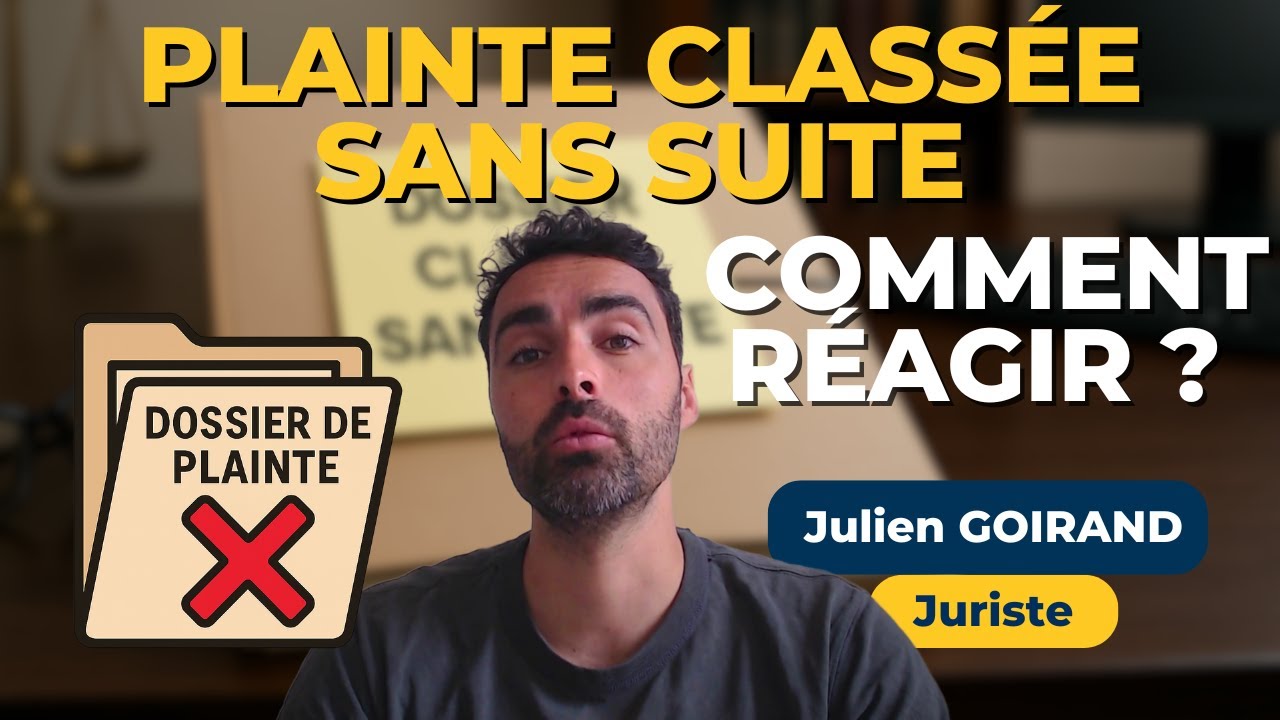 Plainte classée sans suite : et ensuite ? Comment réagir ? Un juriste vous explique (+ guide offert)