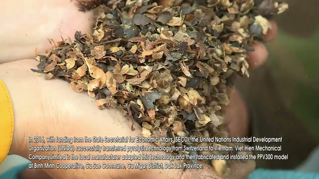 Small-scale pyrolysis and biochar - Biochar application for soil improvement