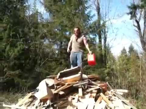 Big-Ass Redneck Bonfire Goes Exactly As You’d Expect It To Go | Shoe ...
