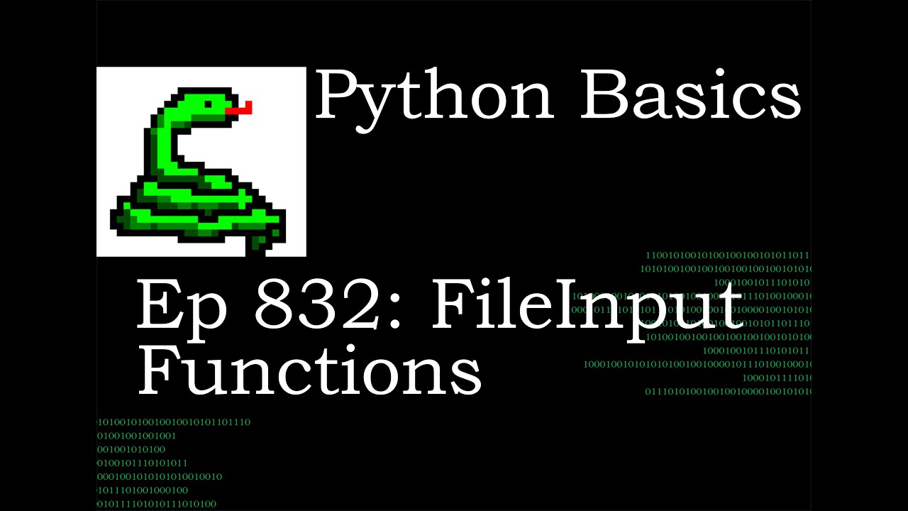 Python Basics Tutorial FileInput Functions Open Multiple Files || With String Justify Formatting