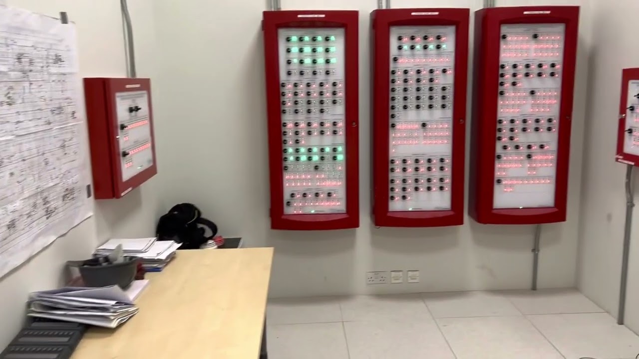 Simplex ES4100 Fire alarm testing