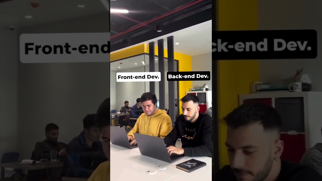 front-end developer vs backend developer| #developer #frontenddeveloper #backenddeveloper #backend
