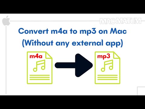 How to Convert m4a to mp3 on Mac (Quick & Easy)
