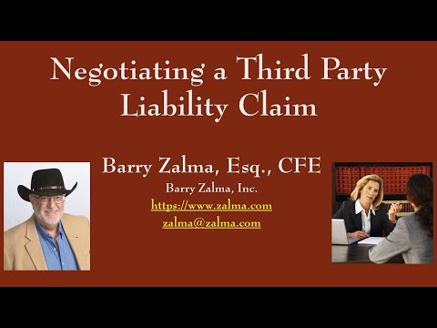 How to Negotiate a Settlement of a Third Party Liability Claim