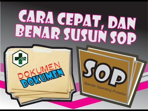 TUTORIAL MEMBUAT SOP PUSKESMAS MENGGUNAKAN POLA #Cepat-Mudah #puskesmas #akreditasi #paripurna
