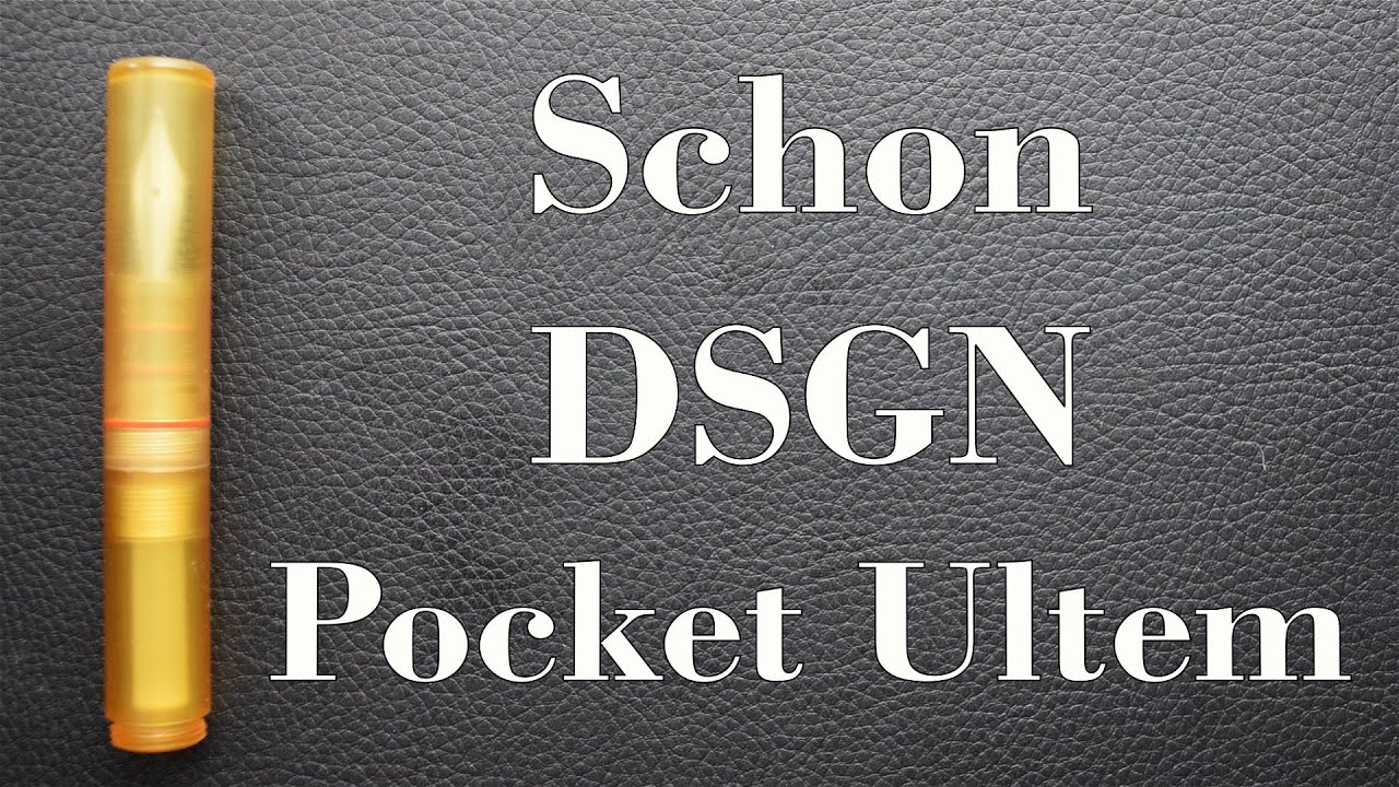 Schon DSGN Pocket Ultem Review