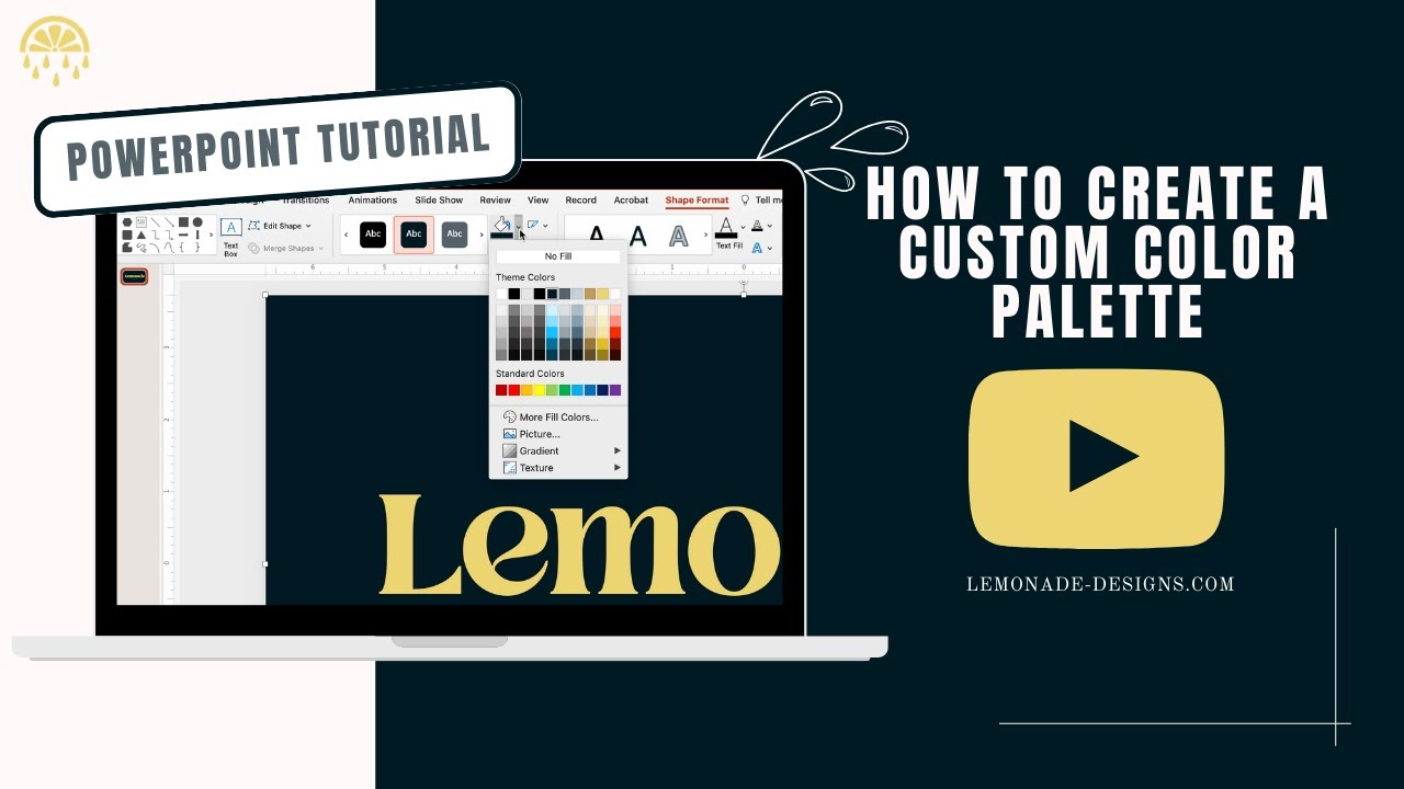 How To Create Consistent Branding with Custom Color Palette in PowerPoint