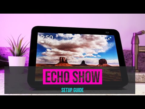 How to Set up the Echo Show 8