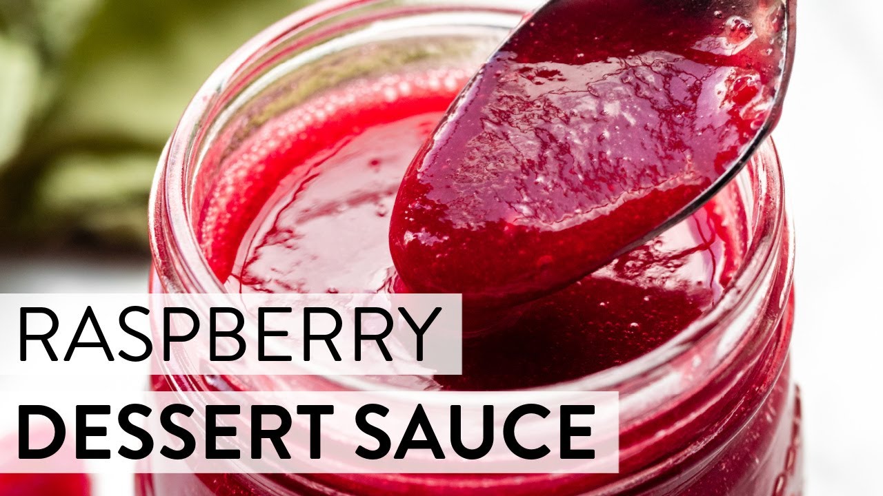 Raspberry Dessert Sauce | Sally's Baking