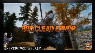 SKYRIM ARMOR MOD BDO Clead Armor at Skyrim Nexus - Mods and Community