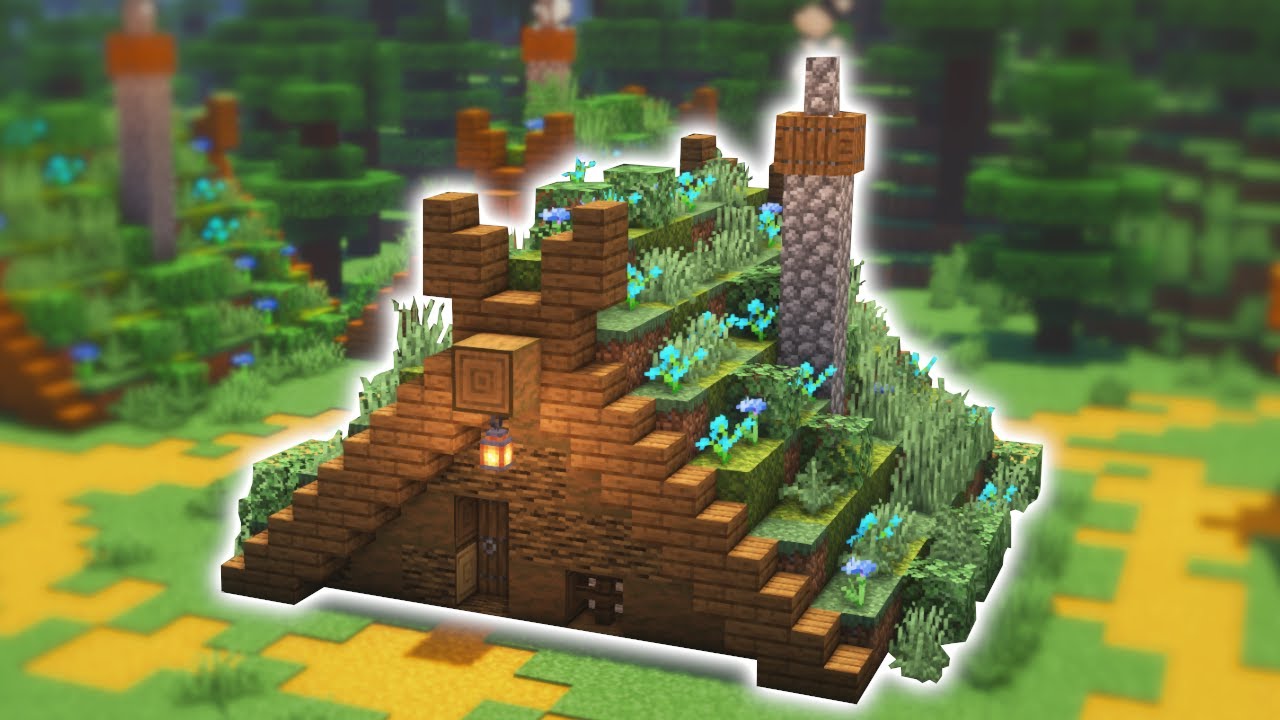 Minecraft: small VIKING hut ⚒️ Simple Tutorial - マイクラビルダーズ