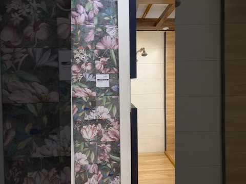 Floral Decor Tiles from Spain displayed at AbuYousaf