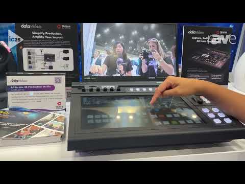 InfoComm 2025: Taiwan Excellence Shows Datavideo Showcast 100, PTC-305, PTC-285
