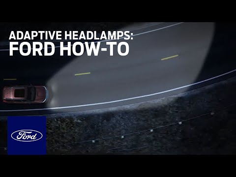 Adaptive Headlamps | Ford How-To | Ford