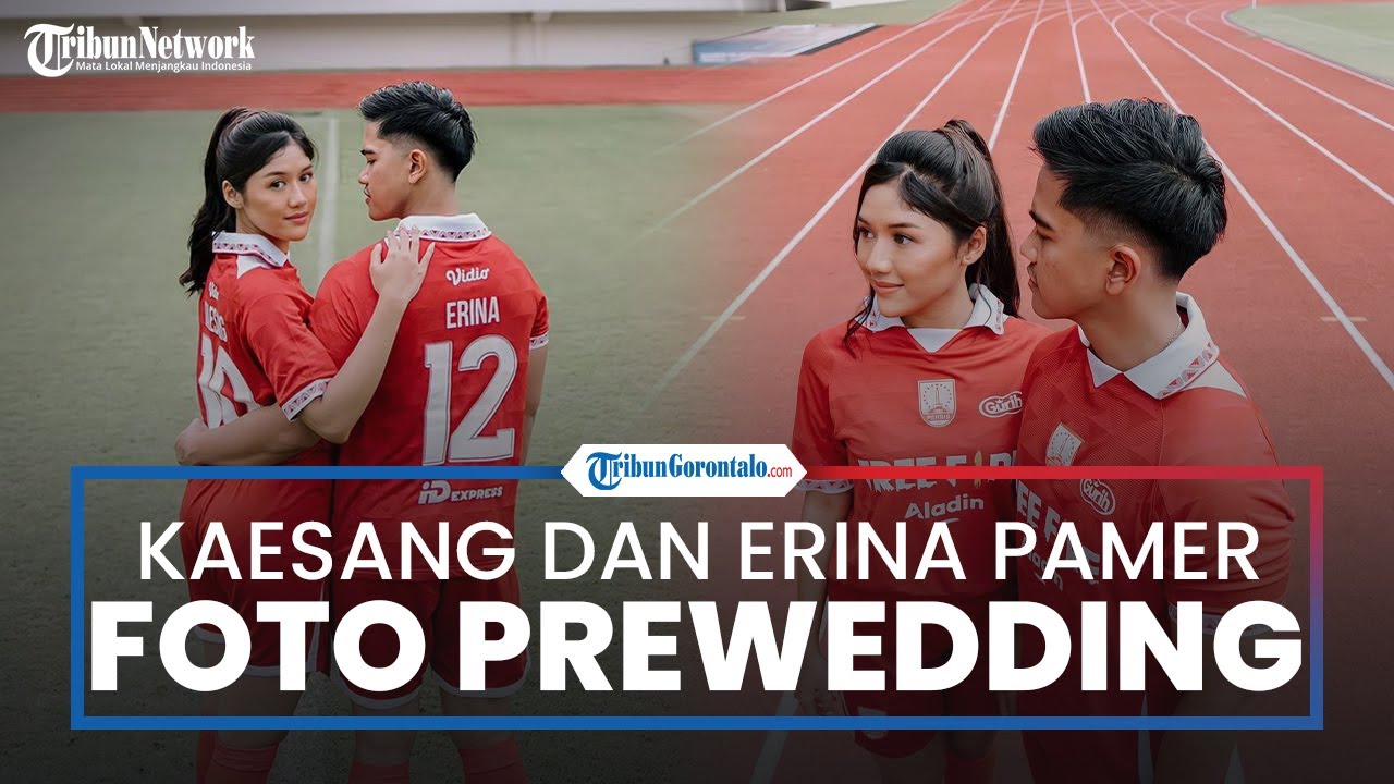 Akhirnya Pasangan Kaesang Pangarep dan Erina Gudono Pamer Foto Prewedding di Stadio Manahan Solo ...