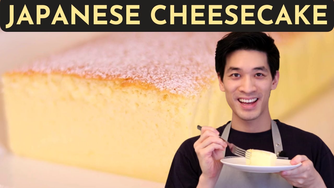 The FLUFFIEST Japanese Cheesecake Recipe (UNCLE TETSU) - Soft & Light Dessert | Danlicious