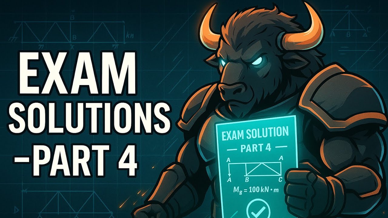 Structural Analysis Exam Answers | Part 4
