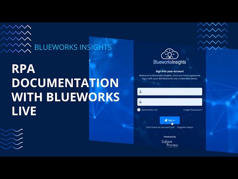RPA Documentation with Blueworks Live