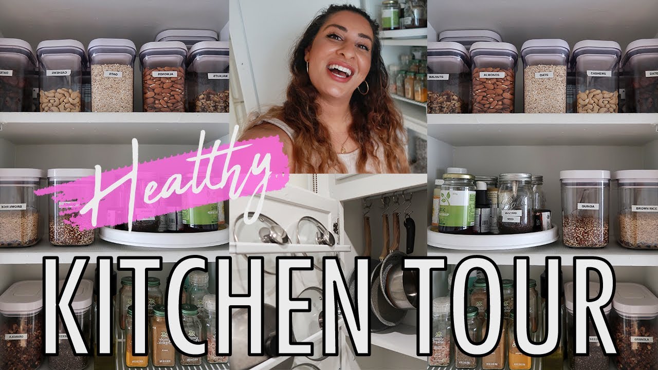 SMALL KITCHEN TOUR // Organisational Hacks + Tips For A Healthy Kitchen + DIY Pots & Pans Storage