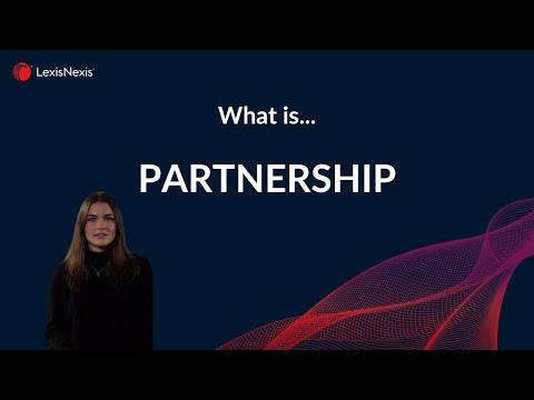 Partnership - Legal Definition