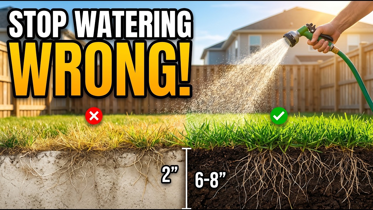 Stop Watering Your Lawn Wrong — Do This Instead