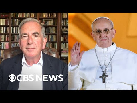 "Conclave" author Robert Harris on how Pope Francis' election inspired him