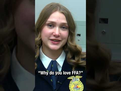 Why do you love FFA? #shorts #agriculture #nebraska #ffa
