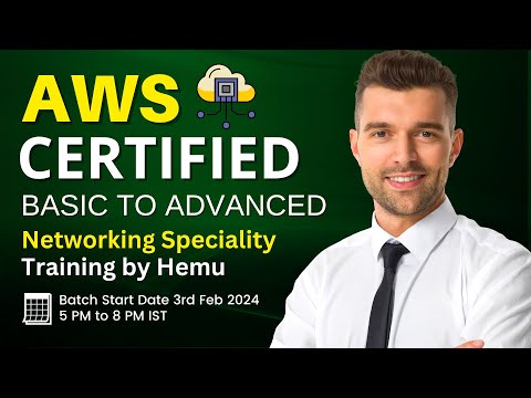 AWS Certified Advanced Networking Speciality Training by Hemu