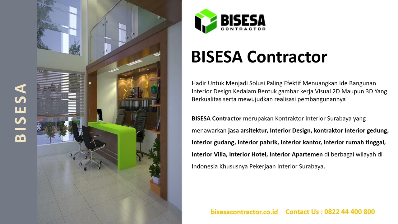 Kontraktor interior di Surabaya - Bisesa Contractor