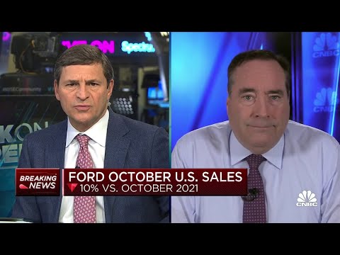 Ford reports 10% year-over-year drop in U.S. sales during October