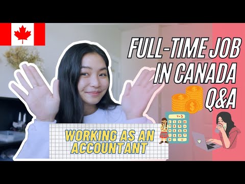 Q&A Accounting Full-Time Job in Canada 🇨🇦 | Glaire Cartago