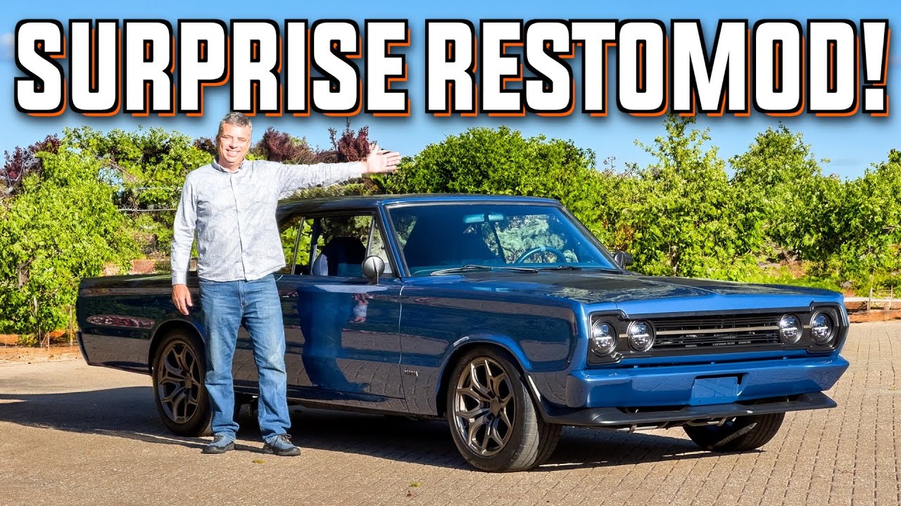 The 1967 Plymouth GTX by Mopar 'Electromod' Set for 2024 SEMA Show ...