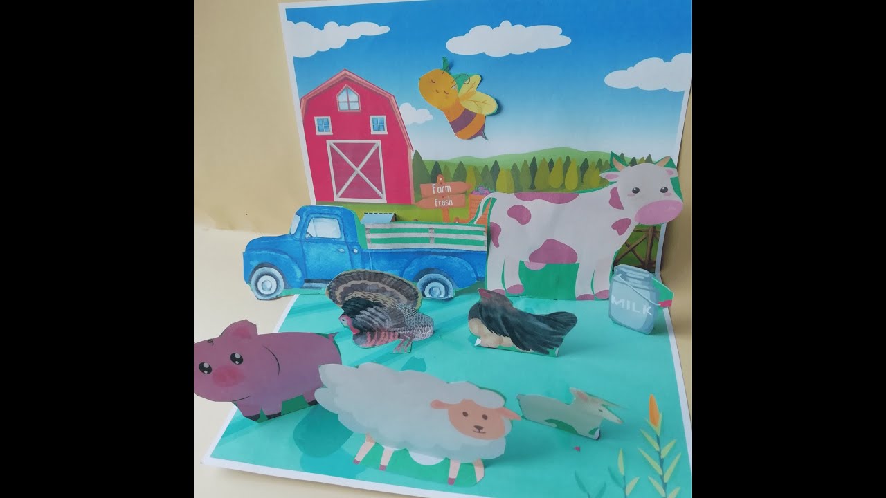 Printable 3D Paper Toy, Paper Craft For Kid Shorts